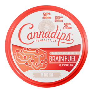 Mocha CANNADIPS Brain Fuel Pouches